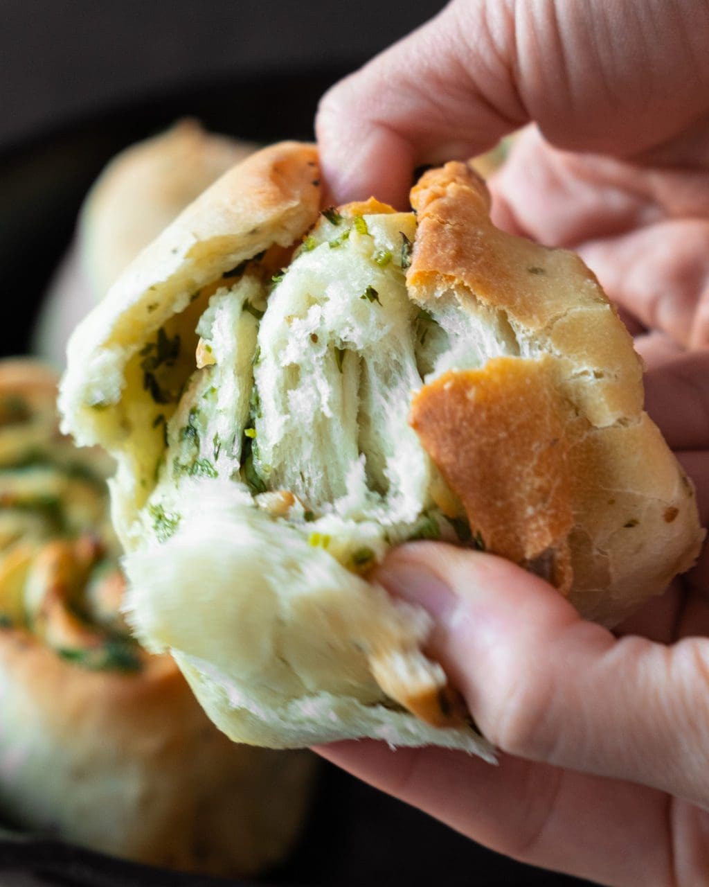 8-Ingredient Garlic & Herb Scrolls » not hangry anymore not hangry anymore